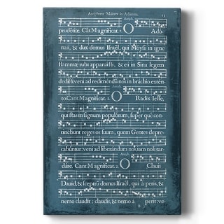 Graphic Songbook III Premium Gallery Wrapped Canvas - Ready to Hang ...