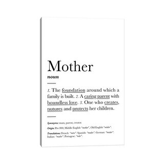 iCanvas "Mother" by Simon Lavery Canvas Print - Bed Bath & Beyond ...