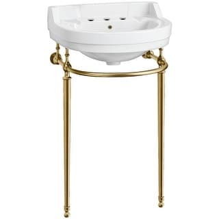 Whitehaus WHV022-L32-3H 21-5/8" Specialty Vitreous China Console - Bed ...