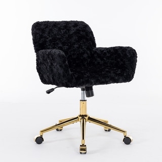 Ergonomic Plush Vanity Chair for Vanity Bedroom Office - Bed Bath ...