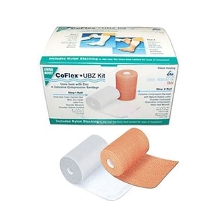 Andover 4" CoFlex-UBZ Two Layer Unna Boot with Zinc Kit/NON-LATEX-CASE ...