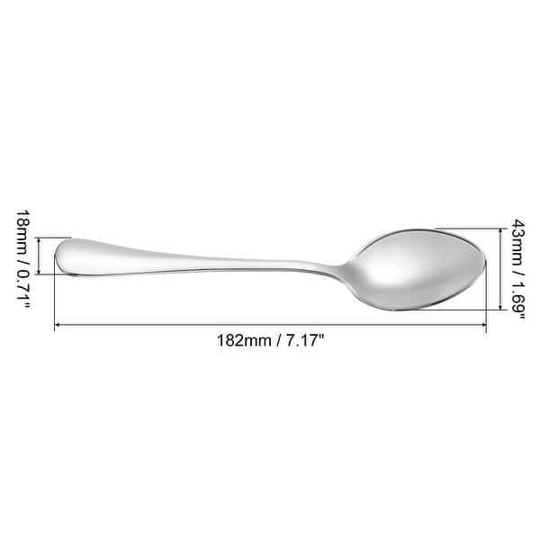 metal serving spoons