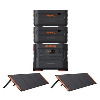 Jackery - Explorer 2000 Plus Portable Power Station w/2x Battery Packs ...