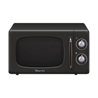 Magic Chef Retro MCD770CB Black 0.7 cu. ft. Microwave - Bed Bath ...