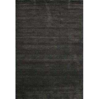 Ahgly Company Machine Washable Contemporary Charcoal Black Area Rugs ...