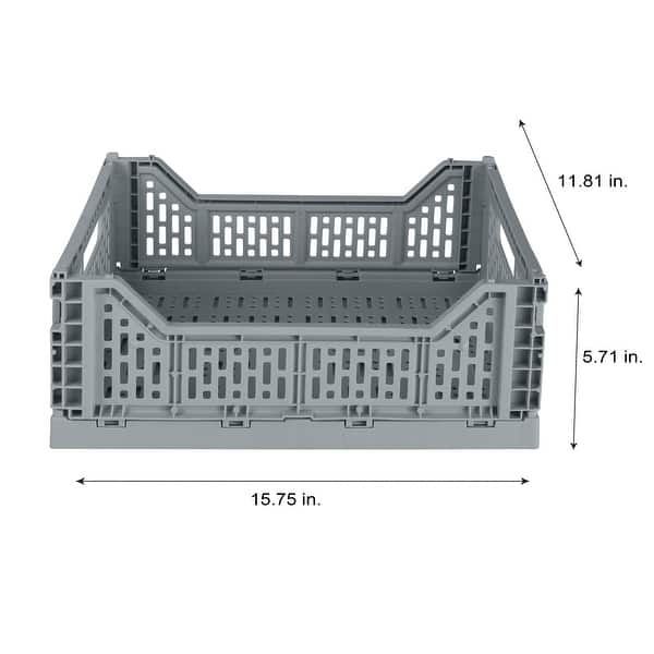 Simplify Collapsible Storage Crate - Bed Bath & Beyond - 38316406