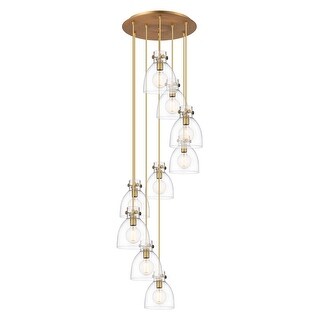 Innovations Lighting Newton Bell - 9 Light 8" Cord Hung Multi Pendant ...