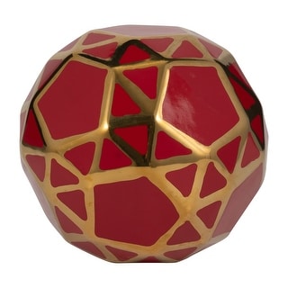 Sagebrook Home Artisan Geometric Orb - Bed Bath & Beyond - 40203028