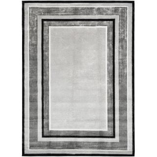 Everest Apollo Gray Modern Area Rug - Bed Bath & Beyond - 39394578