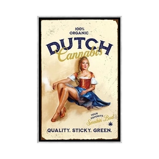 iCanvas "Dutch Cannabis" by The Whiskey Ginger Framed - Bed Bath ...