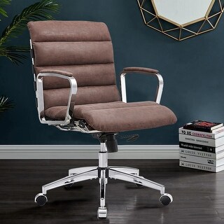 Modern swivel office desk chair luxury executive boss ergonomic ...