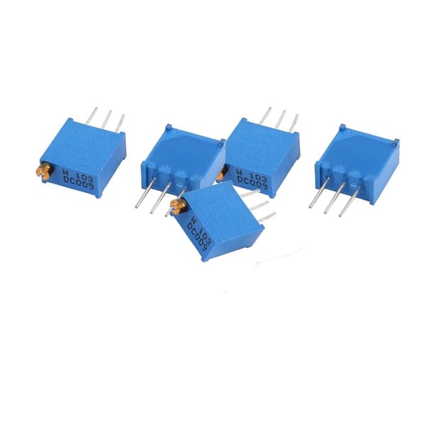 5Pcs 3296W-103 10K ohm High Precision Variable Resistor Potentiometer ...