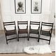 Slatted folding wood event chairs with set of 4 - Bed Bath & Beyond ...