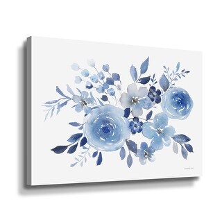 Fresh Blue Bower I Gallery Wrapped Canvas - Bed Bath & Beyond - 35376773