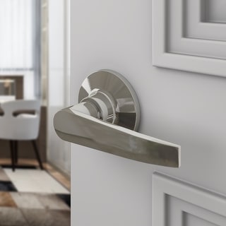 8 Pack Door Lever Handle and Lock Set Lara Passage by Villar Home ...