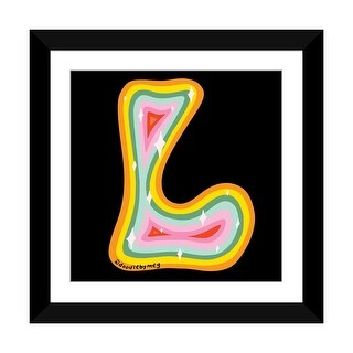 iCanvas "Rainbow L" by Doodle By Meg - Bed Bath & Beyond - 37445703