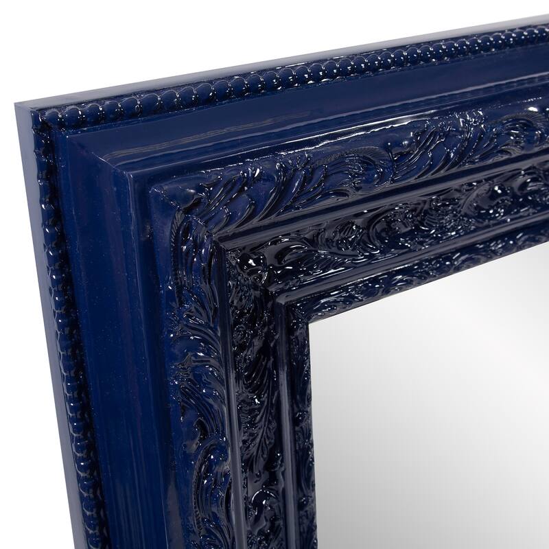 Allan Andrews Nottingham Navy Blue Mirror - 48 x 48 x 3 - Overstock ...