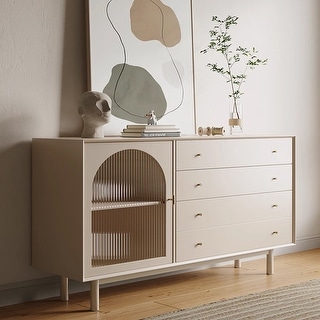 47" Wide 4 Drawer Sideboard - Bed Bath & Beyond - 40848457