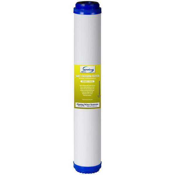 iSpring Water Filter Replacement Cartridges, Granular Activated Carbon ...