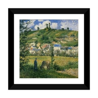 iCanvas "Landscape At Chaponval, 1880" by Camille Pissarro - Bed Bath ...