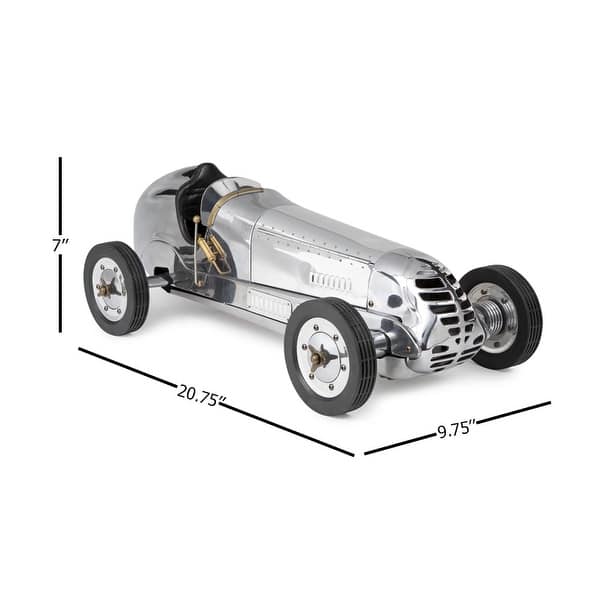 Authentic Models Julieta Car in Silver/Polished - Bed Bath & Beyond ...