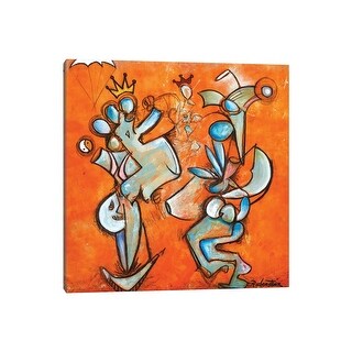 iCanvas "Thunder Thumbs & Lightnin' Licks" by Bruce Rubenstein Canvas ...