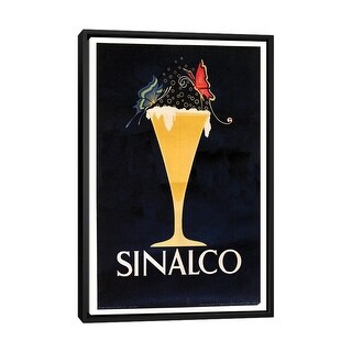 iCanvas "Sinalco German Lemonade" by Vintage Apple Collection Framed ...