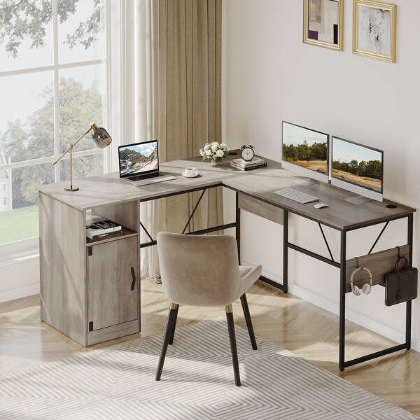 46 inch l shaped desk store