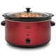 Elite Cuisine MST510 8.5Qt. Stainless Steel Slow Cooker with Adjustable ...