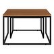 Set of 2 Square Nesting Coffee Table - Bed Bath & Beyond - 37172139