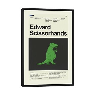 iCanvas "Edward Scissorhands" by Prints and Giggles by Erin Hagerman ...