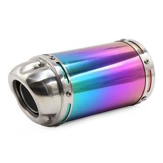 Universal Colorful Motorbike Scooter Exhaust Pipe Muffler Silencer ...