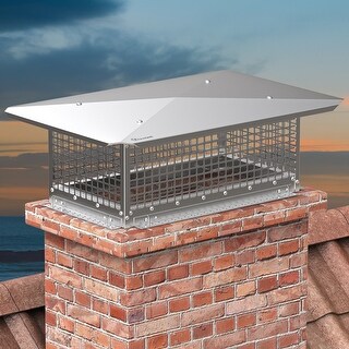 13" x 24" Chimney Cap with Adjustable Metal Strips - Bed Bath & Beyond ...