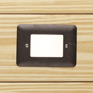 Kichler 5" LED Mini Step Light with White Acrylic Lens - 2700K - Bed ...