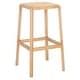 SAFAVIEH Silus Backless Cane Bar Stool - 18" W x 18" D x 30" H - Bed ...