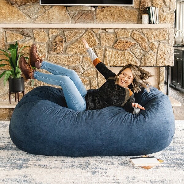 Big Joe Fuf Media Lounger Bean Bag Chair Bed Bath Beyond 19759214