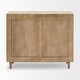 Tucker Light Brown Solid Wood Accent Cabinet - Bed Bath & Beyond - 38110420