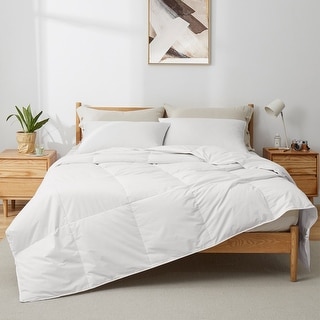 Lightweight White Goose Down Feather Blanket - Bed Bath & Beyond - 39386355