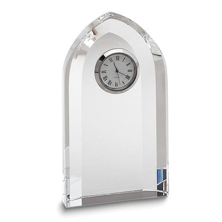 Curata Optic Crystal Arch Quartz Clock - Bed Bath & Beyond - 36206253