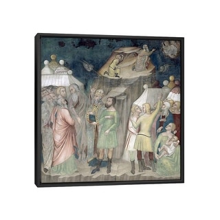 iCanvas "Moses on Mount Sinai, 1356-67 " by Manfredi de Battilori ...