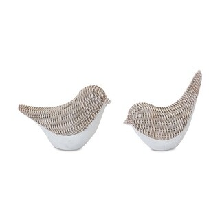 Wicker Bird Figurine (Set of 2) - Bed Bath & Beyond - 38291004