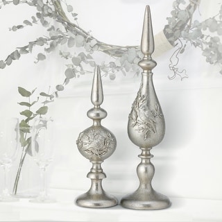 13-18"Resin Table Finials Set of 2 - On Sale - Bed Bath & Beyond - 39145181