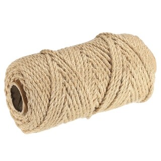 Jute Twine 5mm, 164 Feet Long Brown Twine Rope for DIY Subjects - Bed ...