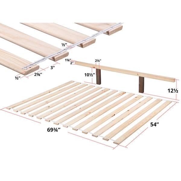 Pine Slat Kit Full - Bed Bath & Beyond - 35660945