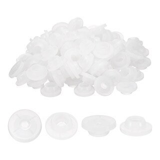 Vials Rubber Stoppers, 200Pcs Mushroom Silicone Bottle Stopper, White ...