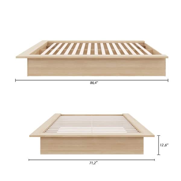 Malibu Platform Bed Frame - Bed Bath & Beyond - 39887106