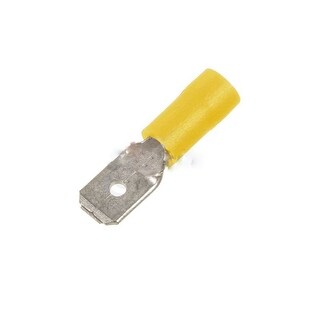 Yellow Galvanized Steel Male Disconnects American Imaginations - Bed ...