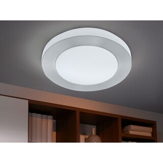 Eglo Carpie 1 LED Ceiling Light with Brushed Aluminum Finish - Bed Bath ...