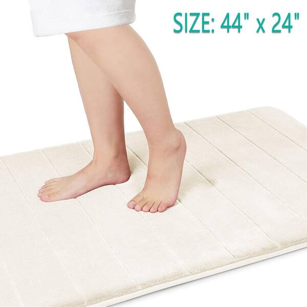large bath mat size