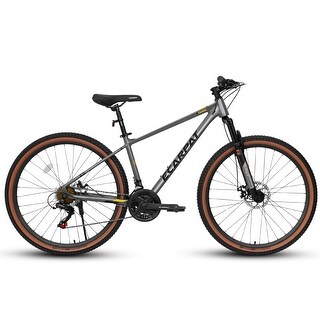 Aluminium Frame 27.5-Inch Mountain Bike, Shimano 21-Speed, Dual Disc ...